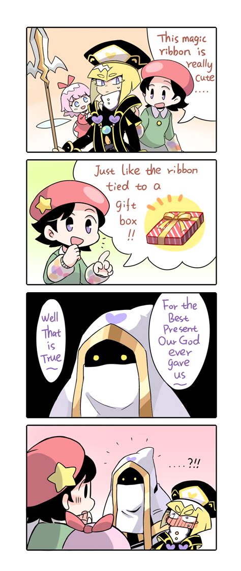 Adeleine Ribbon Zan Partizanne And Hyness Kirby Drawn By Beco