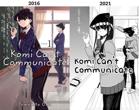 Odas Artstyle Over The Span Of 5 Years Komi Cant Communicate Know