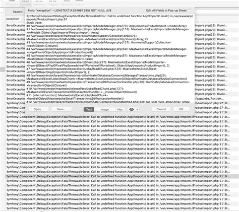 Php Why Do I Get Undefined Function Isset On Laravel Stack Overflow
