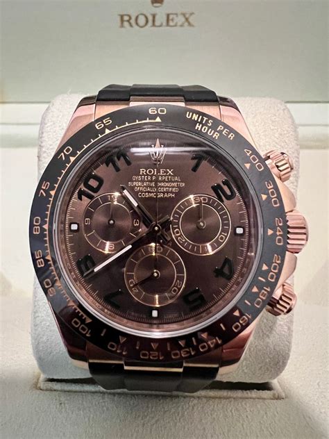 Rolex Daytona Arabic Choco Dial Luxury Watches On Carousell