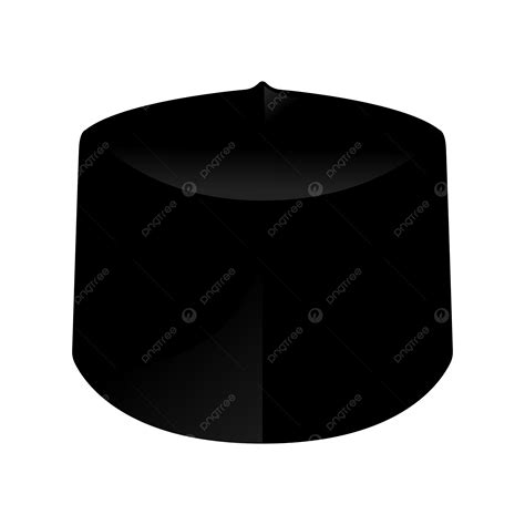 Vektor Peci Hitam Premium Topi Vektor Hitam Png Dan Vektor Dengan
