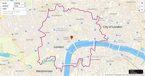 Isochrone Map Api Website Codesandbox