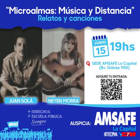 JUAN SOLÁ Y NEYEN MORRA PRESENTAN MICROALMAS MÚSICA Y DISTANCIA EN
