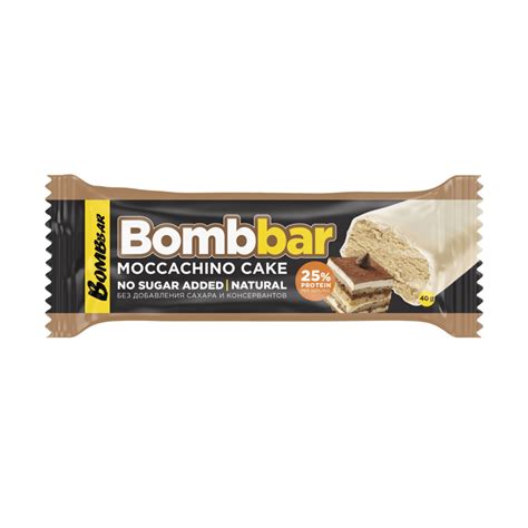 Протеиновый батончик Bombbar Торт моккачино | отзывы