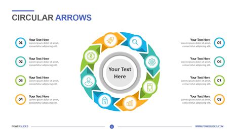 Circular Arrows Template Download Easy To Edit Powerslides™