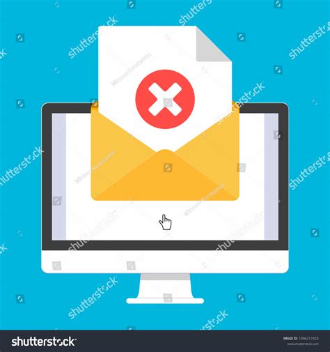 All One Pc Computer Monitor Envelope 스톡 벡터로열티 프리 1096217423
