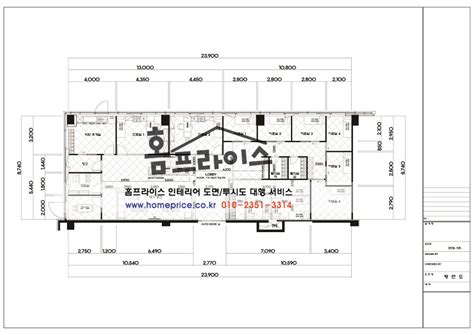 한의원평면도 고퀄리티 빠른 도면대행 서비스