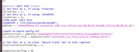 TDA4AL Q1 MCUSS Demo Application CAN Profiling Application Operate