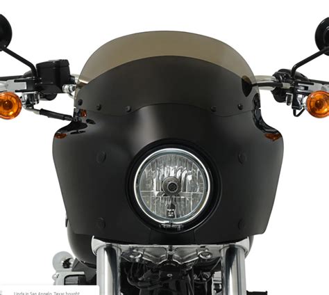 Memphis Shades Black Smoke 7 Windshield For Road Warrior Faring