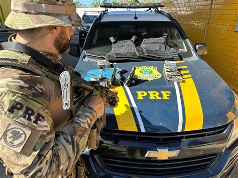 TrÁfico Interestadual De Armas Prf Prende Mulher Com Arsenal Ilegal De