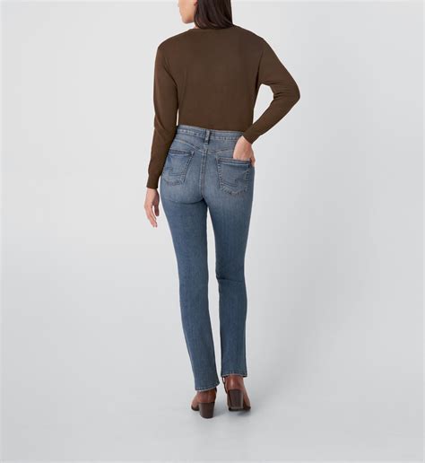 Buy Avery High Rise Slim Bootcut Jeans For Usd 6900 Silver Jeans Us New