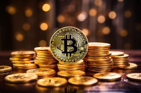 Premium Ai Image Bitcoin Spotlight Generative Ai