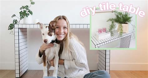 DIY Tile Table On A Budget