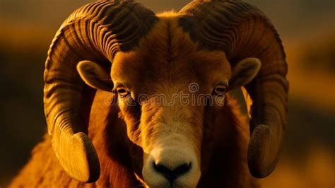 Ram Close Up Ai Generated Stock Illustration Illustration Of Mountain 274453103