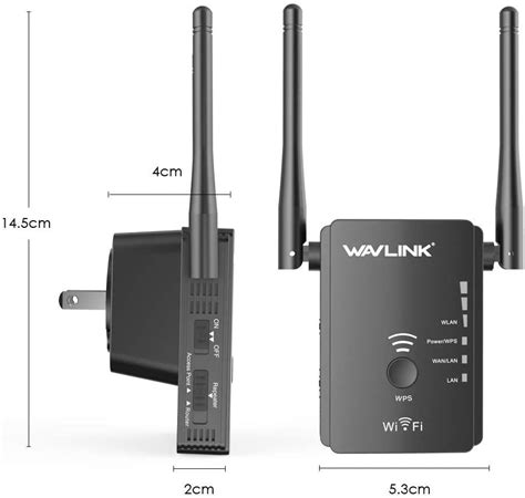 Wavlink Wifi Extender 2 4g 300mbps Repeater Wireless Access Point Router 3 In 1 Wifi Amplifier