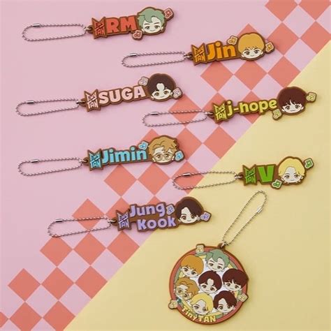 Jual Keychain BTS Tinytan Dynamite Ichiban Kuji Official Merchandise