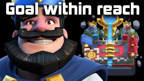 I Finally Reach Trophies In Clash Royale Youtube