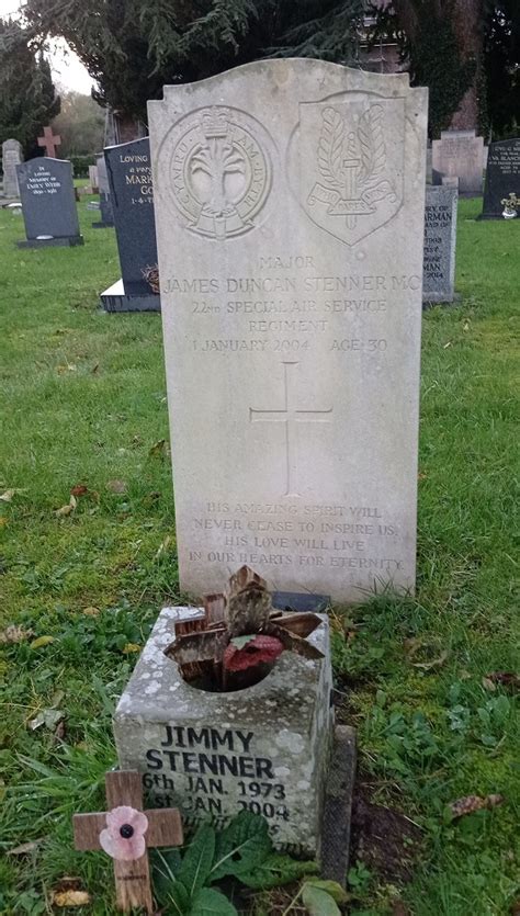 J Stenner Grave Special Forces Roll Of Honour