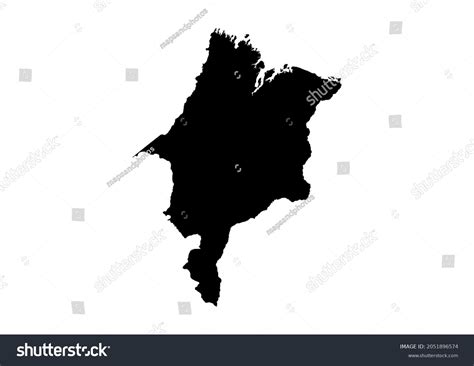 Do Maranhaobrazil Map Fully Editable Detailed Stock Vector Royalty