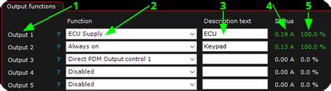 Pdm Output Functions