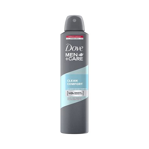 Dove Men Care Clean Comfort Deodorant Body Spray 250ml Glow Body And