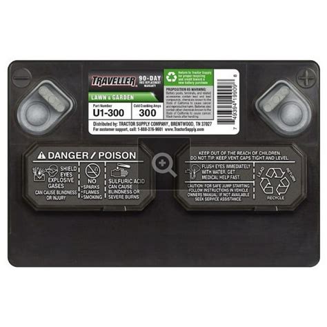 Everstart Lead Acid Lawn Garden Battery Group Size U1 12 55 Off