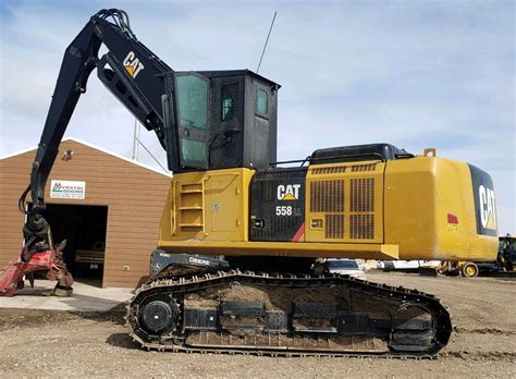 2017 Caterpillar 558ll Logging Processor Waratah Hth624c Processor