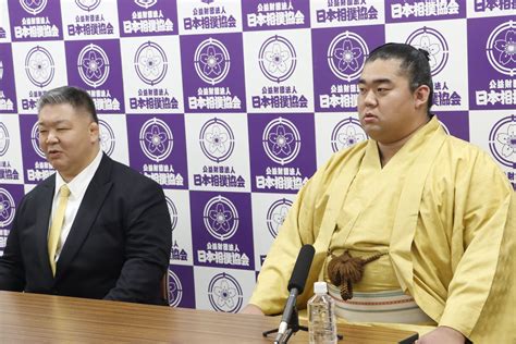 日本相撲協会公式 On Twitter ＜新十両湘南乃海＞ 本日、番付編成会議が行われ、新十両に昇進した湘南乃海が、師匠の高田川親方（元