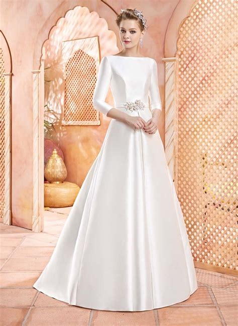 20 Abiti Da Sposa Con Maniche A Tre Quarti