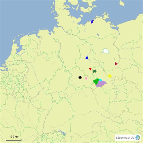 Stepmap Ddr Oberliga Landkarte Für Deutschland