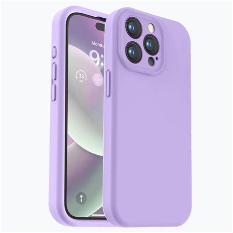 Carcasa Silicona Soft Para Iphone 15 Pro Lila Carcasas Chile