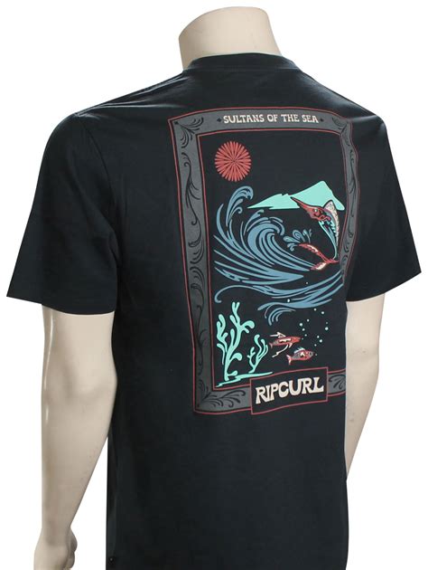 Rip Curl Pacific Rinse Reef T Shirt Dark Navy