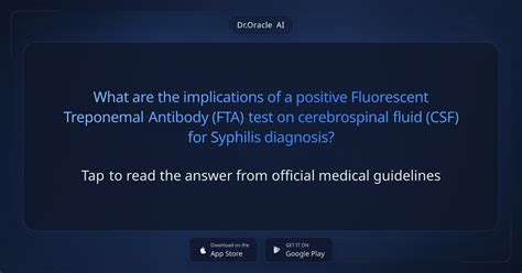 What Are The Implications Of A Positive Fluorescent Treponemal Antibody