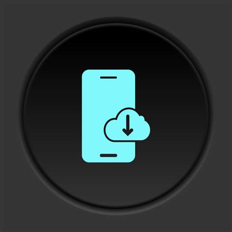 Round Button Icon Database Server Download Button Banner Round Badge Interface For