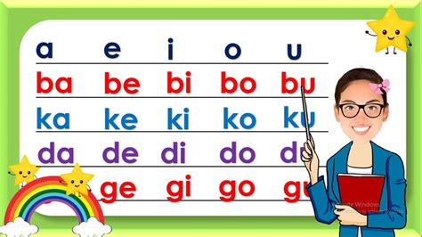 Matutong Bumasa ABAKADA With Teacher Ana YouTube