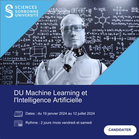 Machine Learning Et Intelligence Artificielle Formation Continue Sorbonne Université