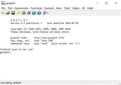 Window上gnuplot的安装和使用【1】windows Gnuplot安装使用 Csdn博客