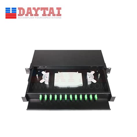 Mini 4 Puerto Odf Rack Mount Distribution Box Mini Odf 4 Core With Sc