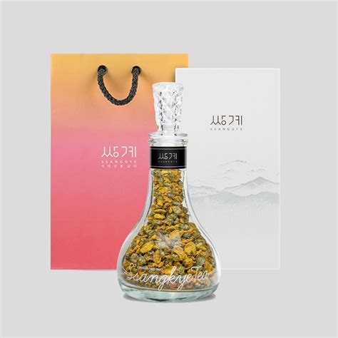 크리스탈 지리산 국화차 30g 쇼핑백 감도 깊은 취향 셀렉트샵 29cm