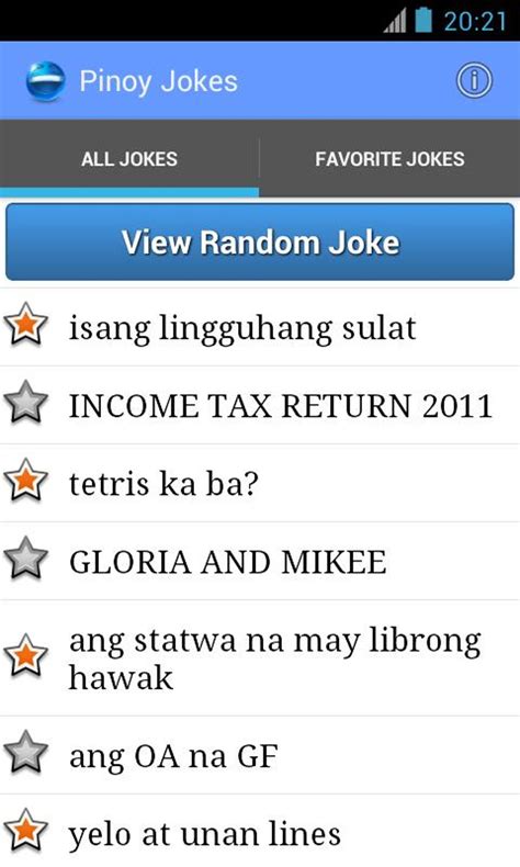 Pinoy Jokes Apk สำหรับ Android ดาวน์โหลด
