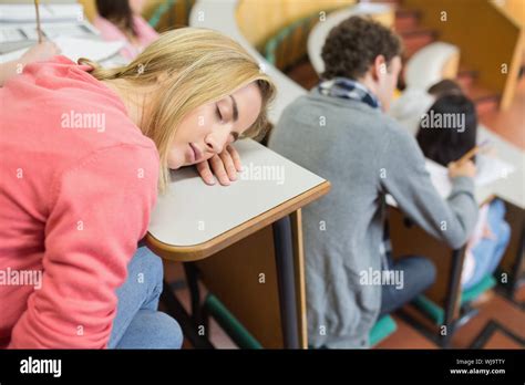 Falling Asleep In College Class