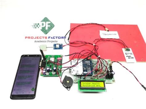 Soldier Health Monitoring And Tracking Using Gsm Gps