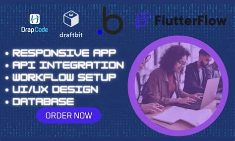 Develop Mobile App On Bubbleio Flutterflow Draftbit Drapcode By