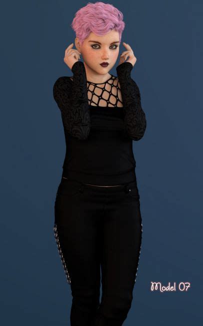 Alt Teen Josie 8 3d Models For Daz Studio And Poser