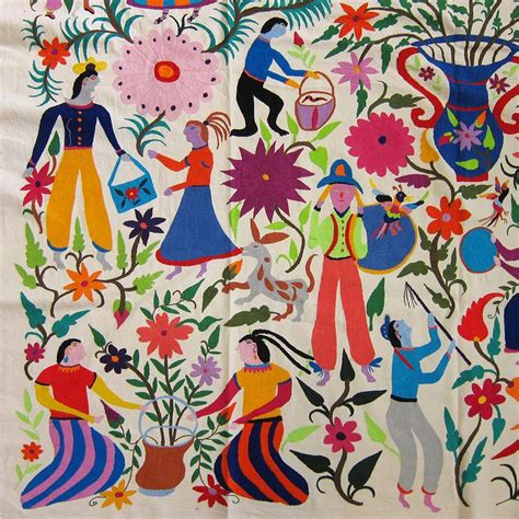 Beautiful Mexican Embroideries Art Is A Way Mexican Embroidery
