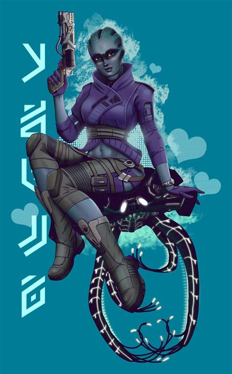 I Love Peebee So Much She Might Be My Favorite Asari Yet You Can Get This Design At
