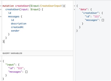 Graphql Transform Api Request Fails With Empty Array Input For