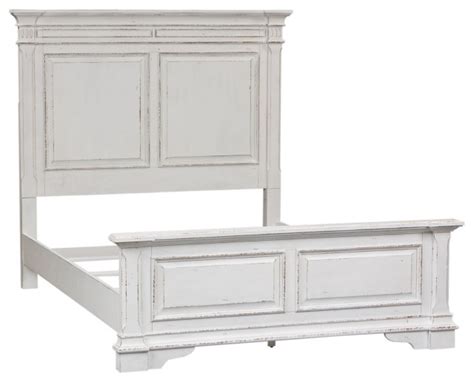 Dondie King Panel Bed Dresser And Mirror Night Stand French Country