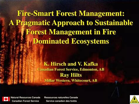Ppt Fire Smart Forest Management Powerpoint Presentation Free