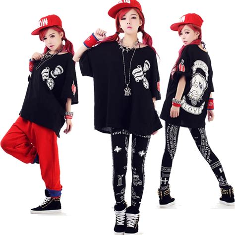 Jazz Dance Clothes Female Singer Set Hiphop Jeans Hiphop Hip Hop
